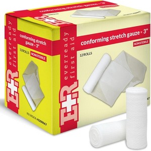 Conforming Gauze Roll Bandage - Non Sterile 3" : Target