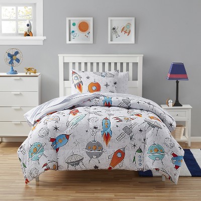 Sweet Home Collection Kids Bedding Set Bed In A Bag For Boys And Girls ...