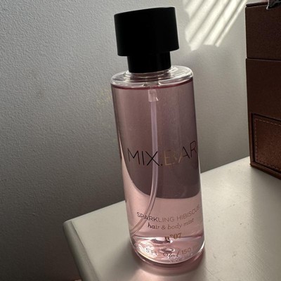Mix:bar Sparkling Hibiscus Hair & Body Mist - Clean, Vegan Body Spray ...