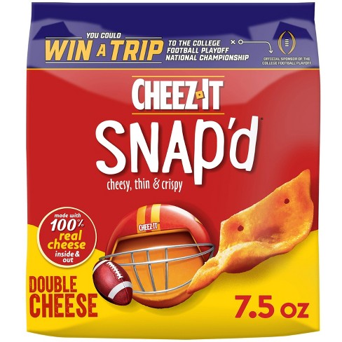 Cheez-it Snap'd Double Cheese Crackers - 7.5oz : Target