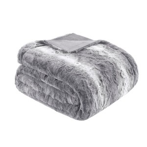ChicFurnit Throw Blanket Soft Faux Fur with Oeko-Tex Certification for ...