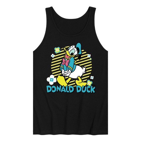 Men's Disney Donald Duck Graphic Tank Top - Black - X-large : Target
