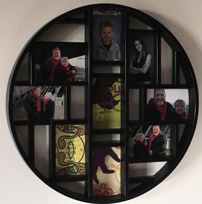 4" X 6" Luna Picture Frame Photo Display Black - Umbra : Target