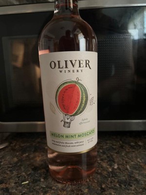 Oliver Vine Series Melon Mint Moscato - 750ml Bottle : Target