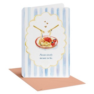 Pasta Themed Wedding Card for Newlyweds, A Beautiful Thing to See ...