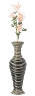 Uniquewise Tall Floor Vase, 38-inch-tall Artificial Rattan Floor Vase ...