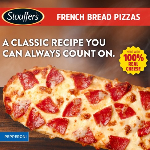 Stouffer's French Bread Pizza Frozen Pepperoni Pizza - 11.75oz : Target