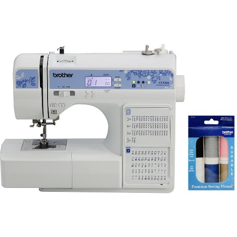 Brother Cs7205 150-stitch Computerized Sewing Machine With Wide Table ...