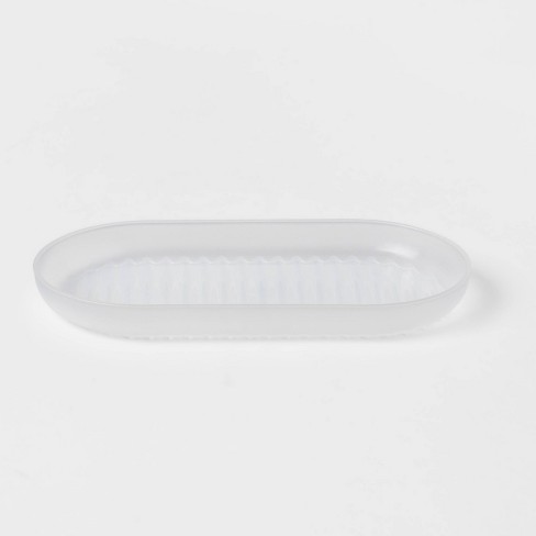 Plastic Soap Dish Clear - Room Essentials™ : Target