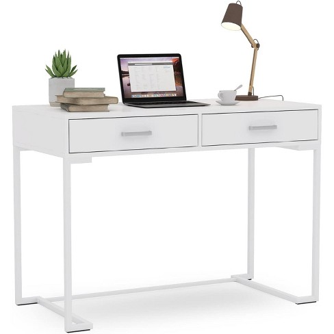 Tribesigns 40 Inch Modern Simple Computer Desk, White : Target