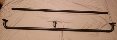 36"-66" Blackout Rectangle Curtain Rod Black - Threshold™ : Target