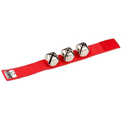 Nino Wrist Bells Strap With 3 Bells Red 9 In. : Target