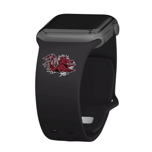 Ncaa South Carolina Gamecocks Silicone Apple Watch Band : Target