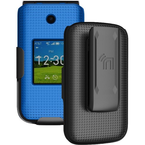 Nakedcellphone Combo For At&t Cingular Flex 2 / Cricket Debut Flex Flip ...