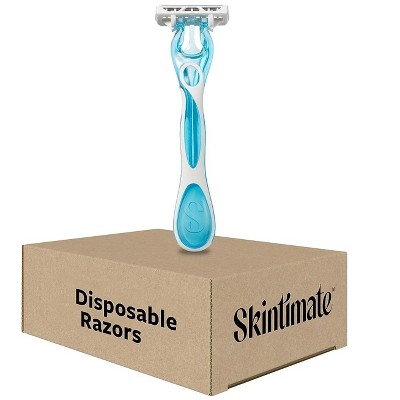 Skintimate Women's Disposable Razors, Coconut Delight Scented, 8 Ct ...