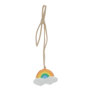 Unique Bargains Resin Rainbow Car Rear View Mirror Pendant Accessories ...