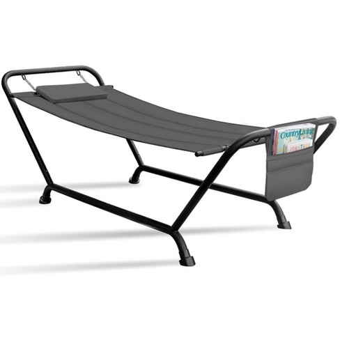 Sorbus Cozy Hammock Bed- Patio Hammock With Stand W/pillow And Storage ...