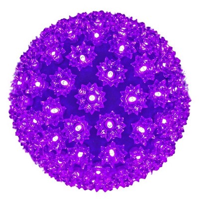 Novelty Lights 150 Purple Light Led Starlight Sphere, 10" Diameter : Target