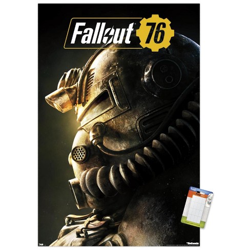 Trends International Fallout: 76 - Helmet Close-up Unframed Wall Poster ...