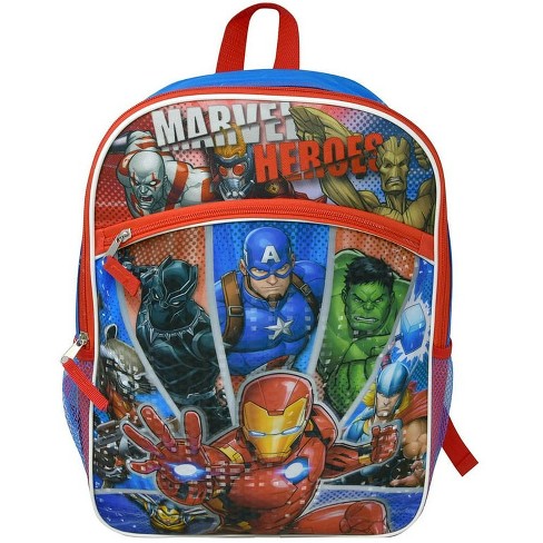 Marvel Avengers School Backpack 16" With Front Pocket : Target