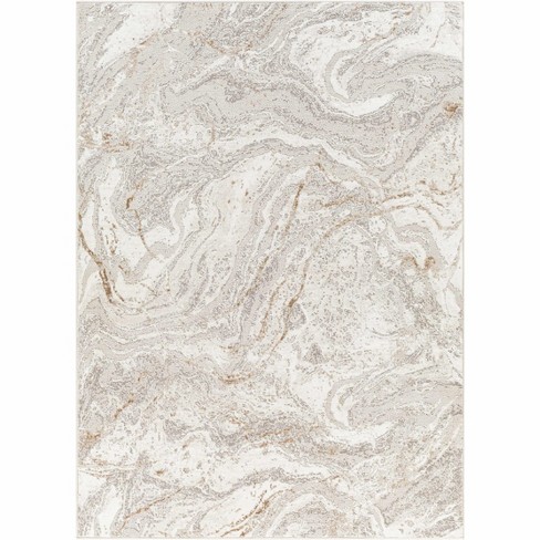 Hauteloom Tamontaka Cream Marble Rug : Target
