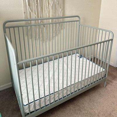 Delta Children Hayden 5-in-1 Convertible Metal Crib - Matte Black : Target