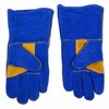 Forney 13 In. Insulated Leather Welding Gloves Blue Xl 1 Pk : Target