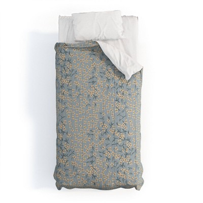 Deny Designs 3pc Full/queen Bluelela Seamless Pattern Design Comforter ...