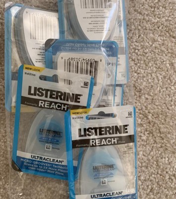 Reach Ultraclean Mint Waxed Dental Floss - 30yd/6pk : Target
