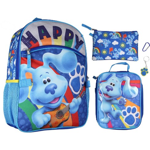 Blues Clues Happy Paws 16" Youth 5-piece Backpack Set For School Or ...