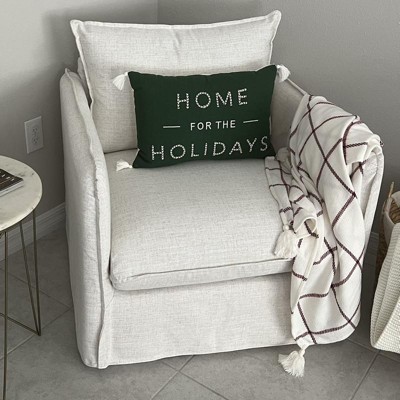 Berea Slouchy Lounge Chair With French Seams - Threshold™ : Target