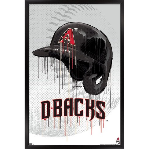 Trends International Mlb Arizona Diamondbacks - Drip Helmet 22 Framed ...