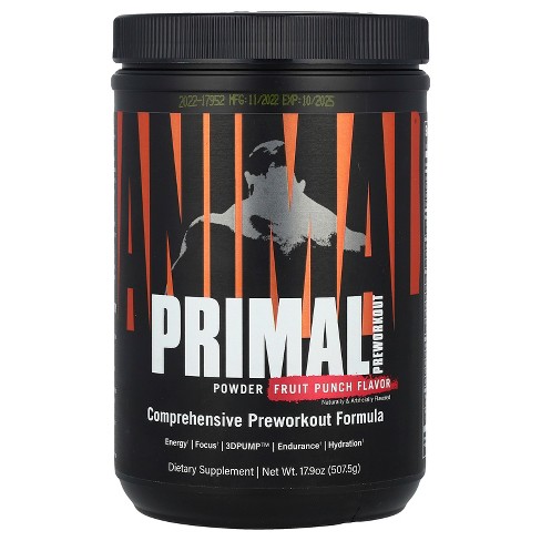 Animal Primal Muscle Hydration + Preworkout Powder – Contains Beta ...