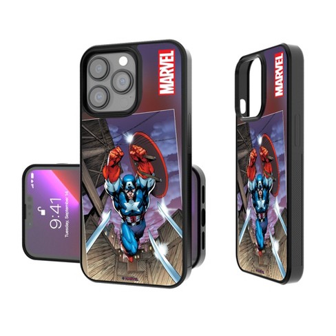 Keyscaper Marvel Avengers Captain America Cover Art Bump Cell Phone ...
