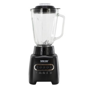 Better Chef 6 Cup 500-Watt Glass Jar 12 Preset Function Blender in ...