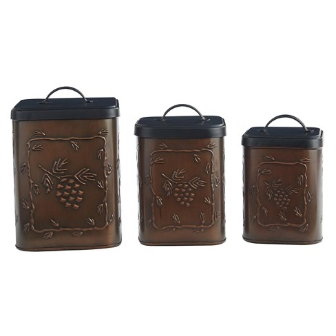 Park Designs Valley Pine Canisters Set : Target