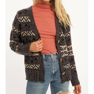 Women's Fair Isle Button Down Cardigan - Mystree : Target