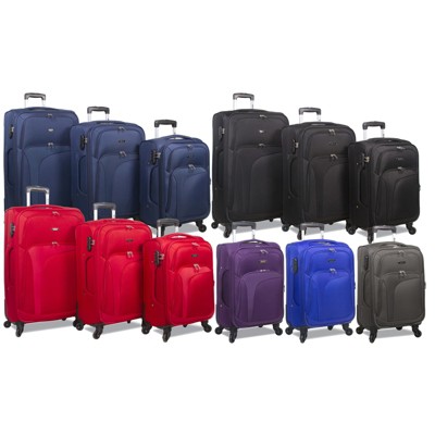 Rolite Rover 3-Piece Spinner Expandable Luggage Set : Target