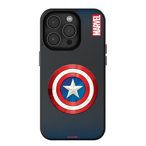 Keyscaper Marvel Avengers Captain America Grid Magsafe Compatible Cell ...