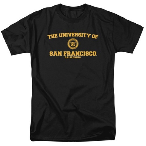 University Of San Francisco Official Circle Logo Adult T Shirt,black ...