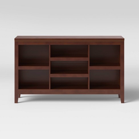 32" Carson Horizontal Bookcase With Adjustable Shelves - Threshold ...
