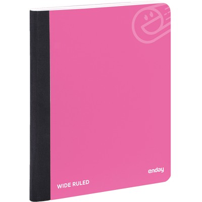 Enday W/r 100 Ct. Composition Notebook, Pink : Target