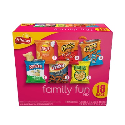 Frito-lay Snacks Fun Times Mix Variety Pack 40ct/26.5oz : Target