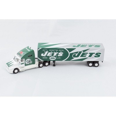New York Jets Fleer 2001 Team Collectible Series Nfl Tractor Trailer 