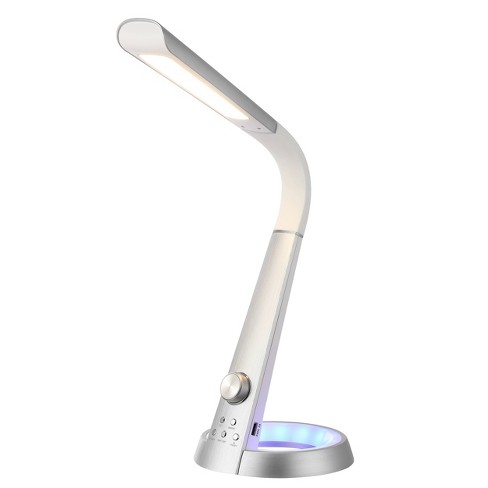 19" Milton Aluminum Contemporary Minimalist Task Lamp (includes Led ...