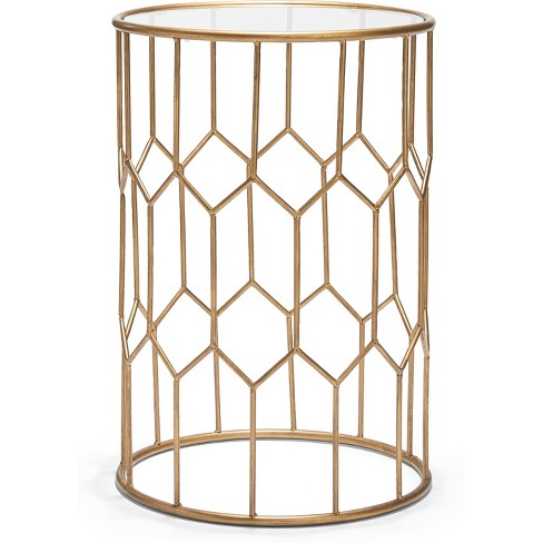 Harper Side Table Gold - Adore Decor : Target