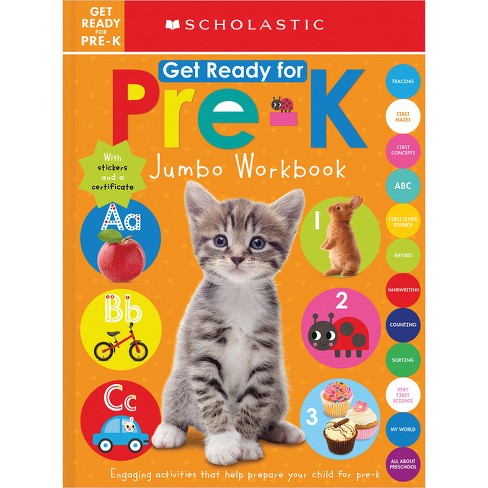 Get Ready For Pre-k Jumbo Workbook: Scholastic Early Learners (jumbo ...