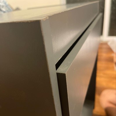 Tannis Finished Kitchen Cabinet Brown - Baxton Studio : Target