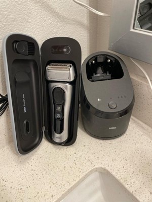 Braun Series 8-8577cc Rechargeable Wet & Dry Shaver + Smartcare Center ...