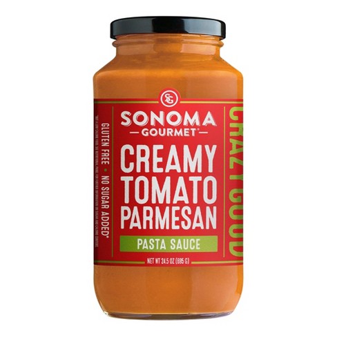Sonoma Gourmet Creamy Tomato Parmesan Pasta Sauce - 24.5oz : Target